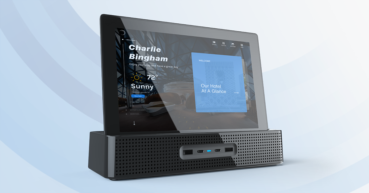 INTELITY to Introduce New In-Room Tablet at HITEC 2019 - INTELITY