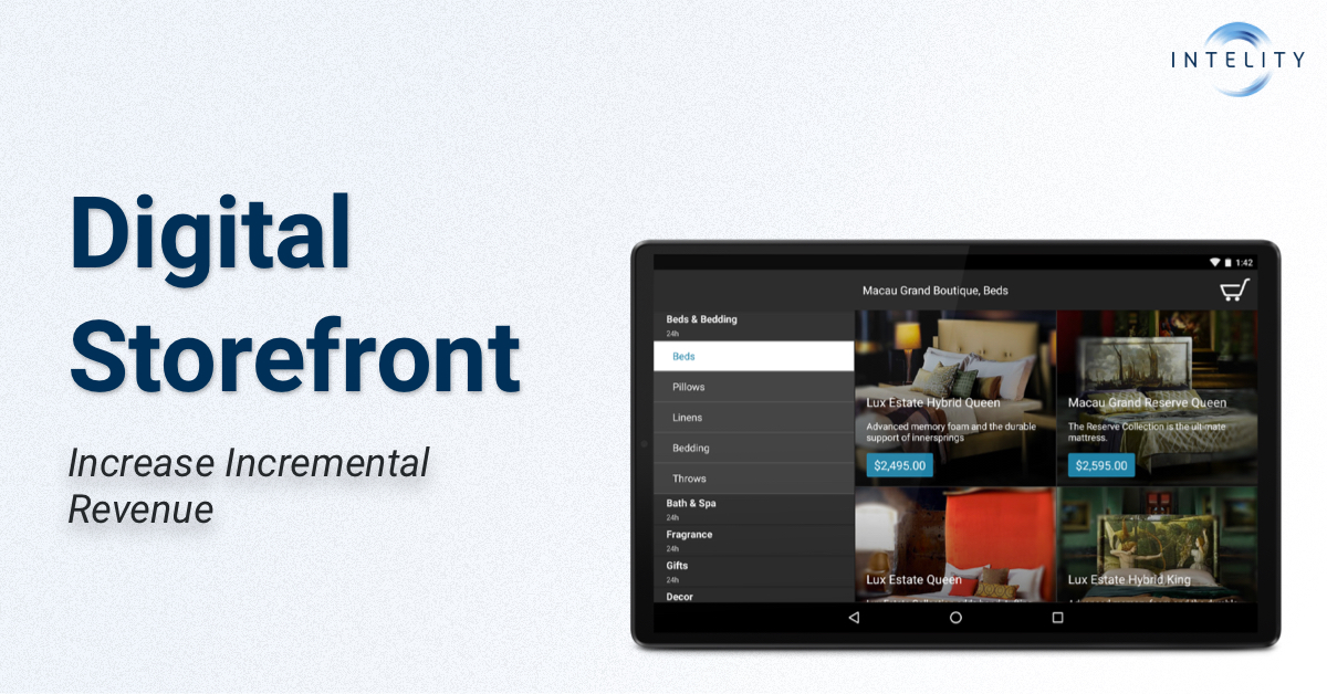 Digital Storefront for Hotels and Casinos | INTELITY