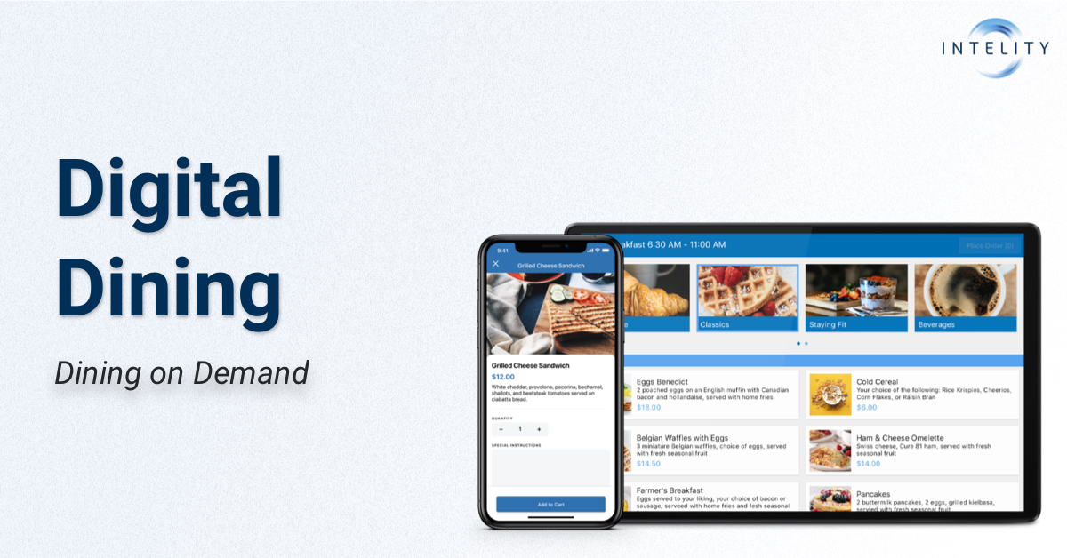 Digital Dining Solutions for Hotels and Casinos | INTELITY