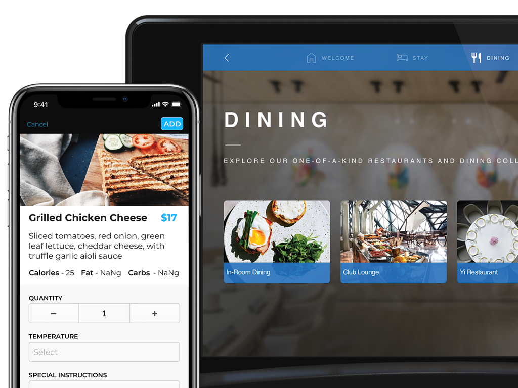 Digital Dining Solutions for Hotels and Casinos | INTELITY
