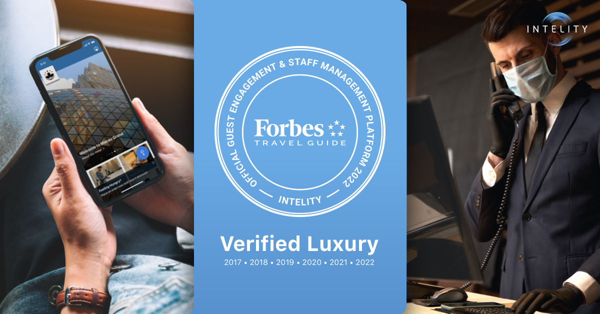 INTELITY Named a Forbes Travel Guide Brand Official - INTELITY
