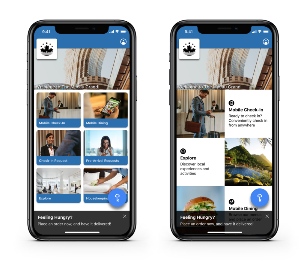 Mix and Match: Designs Enhance App Customization for Hotels - INTELITY
