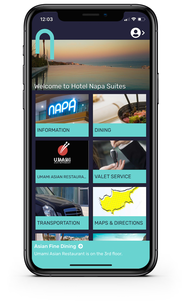 Branded Enterprise Mobile App for Hotels and Casinos | INTELITY