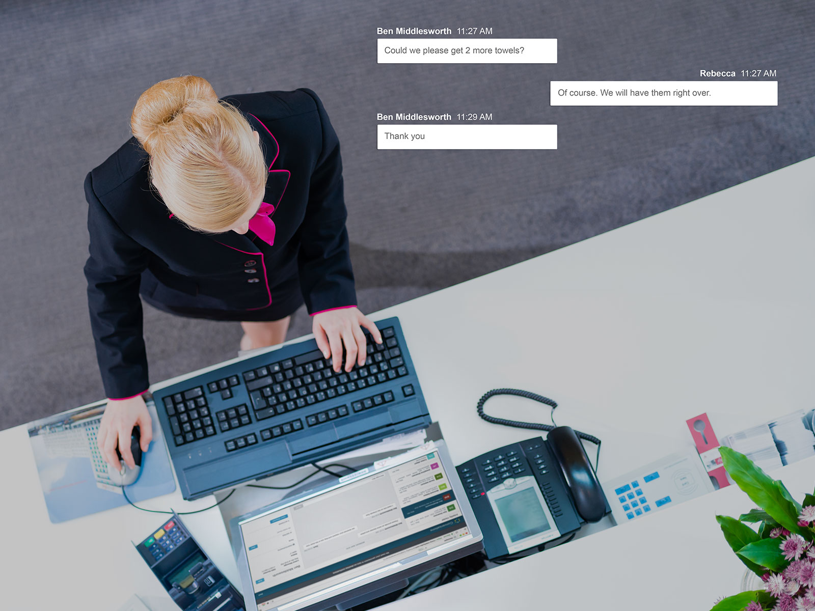 Intelity Mobile Messaging System FREE to Qualified Hotels - INTELITY